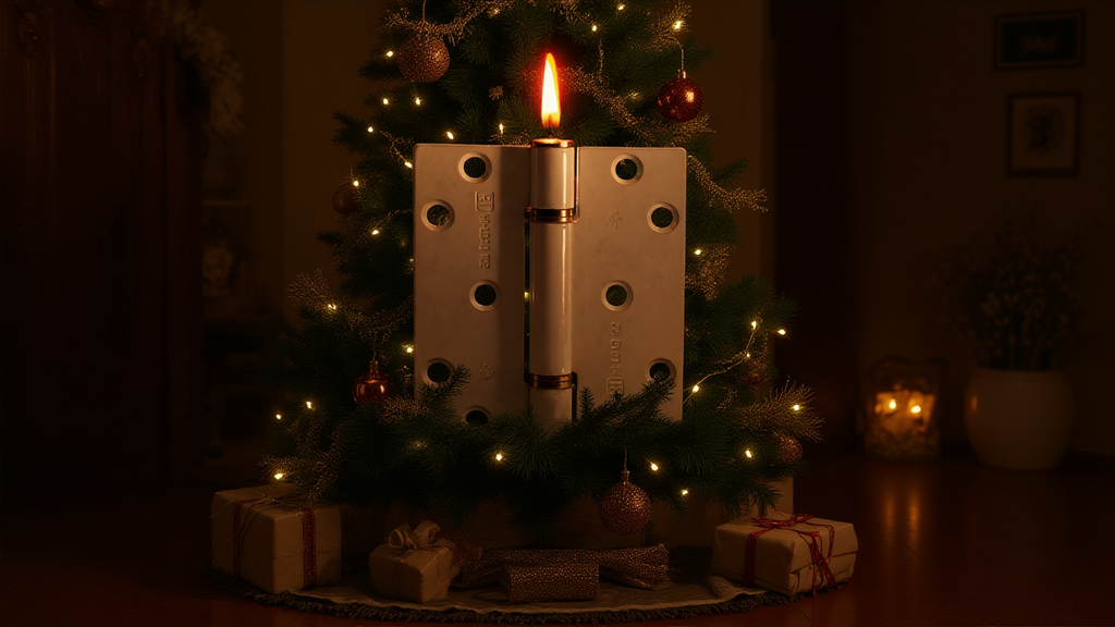 Image of Hinge against a Christmas tree background - Royde & Tucker ...